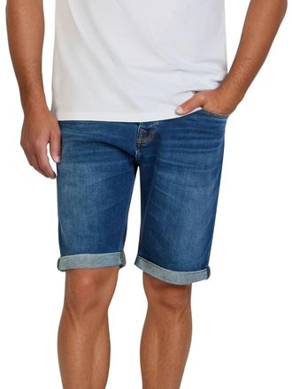 LTB Jeans Jeans Shorts Herren Stretch Kurz Slim Fit Corvin Kurze Hosen Bermuda Sommer Denim Einfarbig, Größe:4XL, Farbe:Bulky Wash (52249)