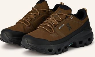On Wanderschuhe Cloudrock Low Wp braun
