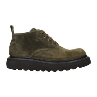 Premiata Bottes &agrave; lacets compens&eacute;es - Homme - Chaussures - Vert - Taille: 42 EU