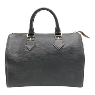 Louis Vuitton Sac &agrave; main Speedy 25 Epi Pre-owned - Femme - Pre-owned - Noir - Taille: ONE Size