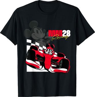 Disney Mickey Mouse Race Car Driver MM28 Racing T-Shirt