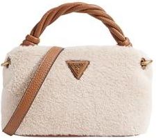Guess sac à main sac à épaule bandoulière Shaida Top Handle Crossbody Bag Natural/Cognac écru
