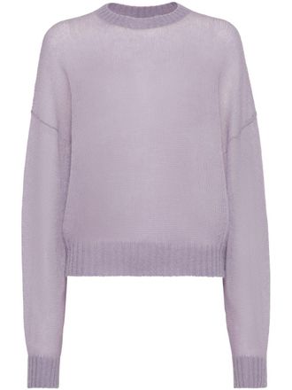 Brunello Cucinelli Pullover mit Monili-Verzierung - Violett