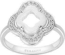 Ceranity Ceranity Damen-Ring Sterling-Silber 925 Zirkonia 58-1 T 12/B - 0093