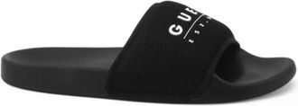 Guess Tokyom Logo-Script Sandal - - Shoes - Herren - Schwarzk - 42 EU
