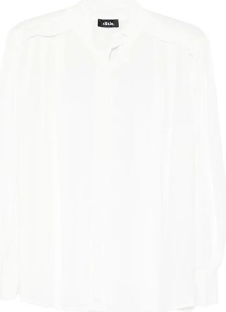 Dixie chemise à manches longues - Blanc