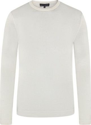 Trusted Handwork Unifarbenes Sweatshirt aus Pima Baumwolle in