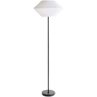 Beliani Stehlampe MAKETSI Metall Schwarz