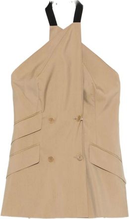 Max Mara Femme, Tops, Brun, Taille: 36 FR D&eacute;bardeurs