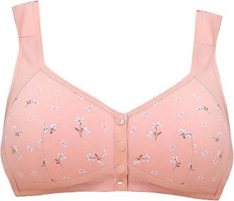 Generic Coluckor Soutien-gorge lissant avec fermeture avant et dos profond Couverture int&eacute;grale cache le dos Soutien-gorge dentra&icirc;nement 3X, kaki, XXL