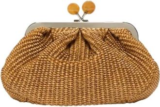 Max Mara Femme, Sacs, Orange, Taille: ONE Size Pasticcino Clutch
