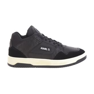Karl Lagerfeld Kounter KC Mid Lace Sneakers - - Shoes - Herren - Schwarzk - 43 EU
