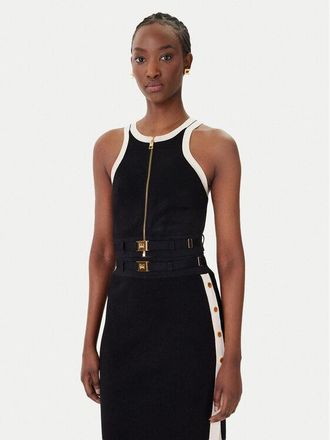 Elisabetta Franchi Top TK-71S-61E2-V270 Schwarz Regular Fit