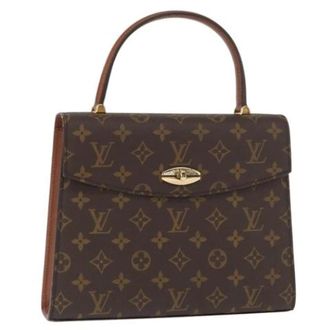 Louis Vuitton Sac &agrave; main vintage en toile Pre-owned - Femme - Pre-owned - Brun - Taille: ONE Size