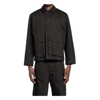 Christophe Lemaire Boxy Jacket - - Jackets - Herren - Schwarzk - XL