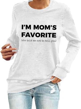 Generic Chandails en molleton pour femme - Imprim&eacute; graphique britannique - Haut surdimensionn&eacute; - Col rond - Manches longues - Automne - Hiver - D&eacute;contract&eacute; - 