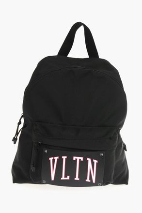 Valentino Backpack With Logo Patch Valentino