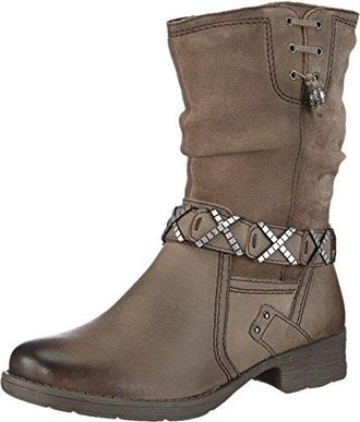 Jana Femme 26423 Bottes de Motard, Marron Cigar, 38 EU
