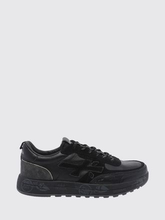 Premiata Nous Sneaker aus Kalbsleder mit gezahnter Sohle