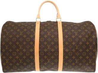 Louis Vuitton unisex, Pre-owned, Brun, Taille: ONE Size Pre-owned Keepall 55