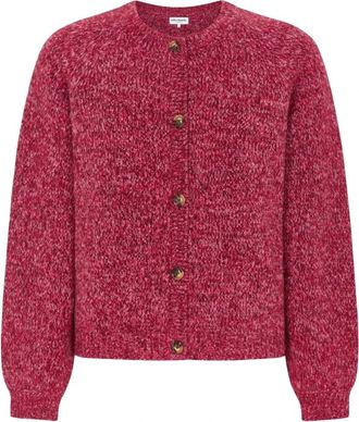 Lollys Laundry NovaLL Strick Cardigan - - Knitwear - Damen - Rosa - M