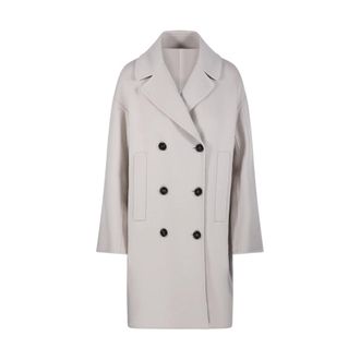 Max Mara Damen, M&auml;ntel, Beige, SGr&ouml;&szlig;e