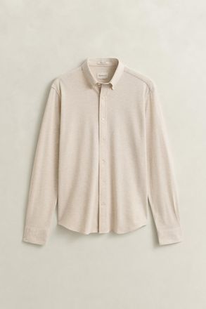 GANT Herren Piqu&eacute;-Hemd aus Jersey-Stretch (XXXL) SEED MELANGE