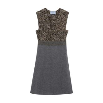 Prada Abito Lungo - - Dresses - Damen - Grau - M