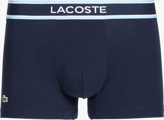 Lacoste Lot de 3 boxers en coton m&eacute;lang&eacute;