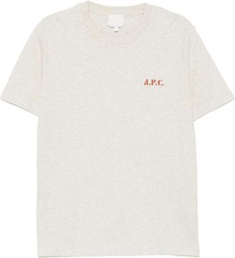 A.P.C. A. p.c. Logo-print T-shirt