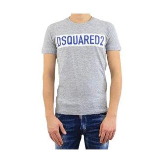 Dsquared2 Homme, Tops, Gris, Taille: L T-Chemises