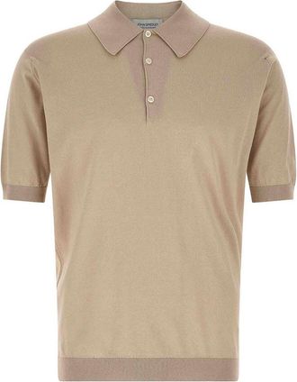 John Smedley Polo - Beige