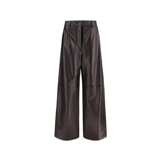 P.A.R.O.S.H. Weite Hosen - - Trousers - Damen - Braun - M