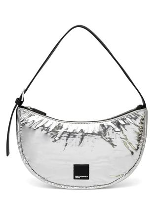 Karl Lagerfeld sac porté épaule KLJ Box - Argent