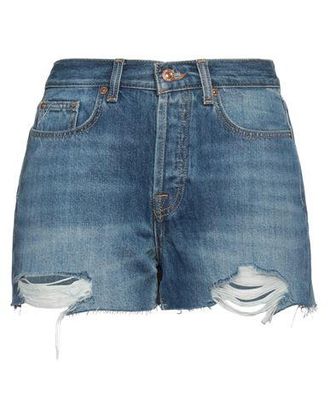 7 For All Mankind BAS - Shorts en jean sur YOOX.COM