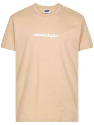 Stadium Goods T-Shirt mit Logo - Nude