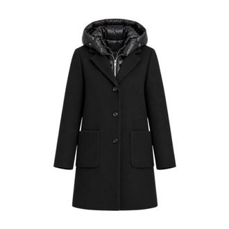 Marella Emmcuore Mantel - - Coats - Damen - Schwarzk - 2XS
