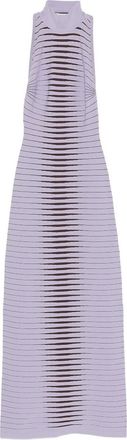 Elisabetta Franchi Maxi Robe - M&eacute;tallique