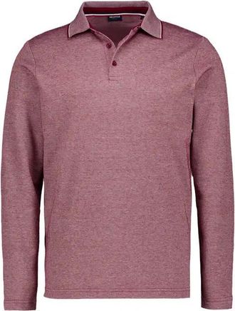 Daniel Hechter Herren Polo-Shirts rot Baumwoll-Piqu&eacute;