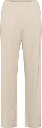 Part Two Femme, Pantalons, Beige, Taille: 42 FR Chêne Français Taille Élastique Pantalon Jambe Droite