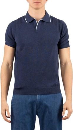 Gran Sasso Homme, Tops, Bleu, Taille: XL Polo