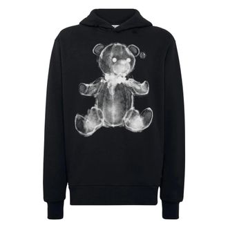 Philipp Plein Homme, Sweatshirts et sweats &agrave; capuche, Noir, Taille: 4XL Hooded SweaT-shirt Teddy