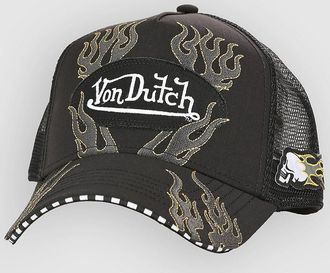 Von Dutch Flashfire Trucker Cap black olive
