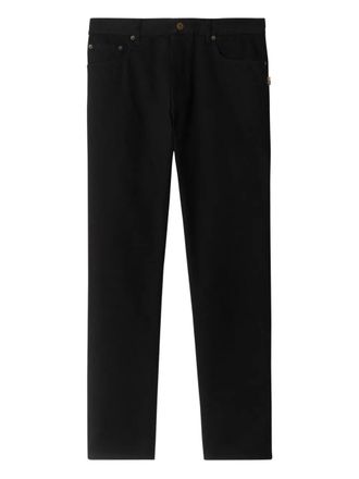 Burberry jean à coupe slim - Noir