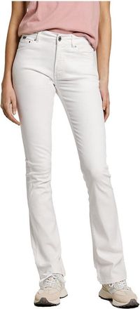 Pepe Jeans London Damen Mid-Rise Flare New Pimlico Hose, Wei&szlig; (Wei&szlig;), Gr&ouml;&szlig;e 31, Wei&szlig; (Wei&szlig;), 31