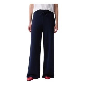 Kenzo Signature Straight Pants - - Trousers - Damen - Blau - XS