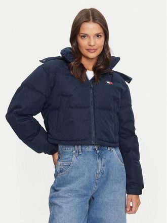 Tommy Jeans Daunenjacke Alaska DW0DW19687 Dunkelblau Regular Fit