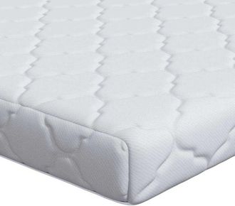 vidaXL Matratze Wei&szlig; 200 x 100 cm der Schaum Vidaxl