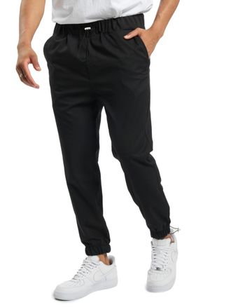 DEF Hosen Herren Chinos Schwarz XXL