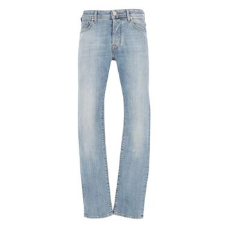 Jacob Cohen Nick Slim 5 Pocket Jeans - - Jeans - Herren - Blau - W32